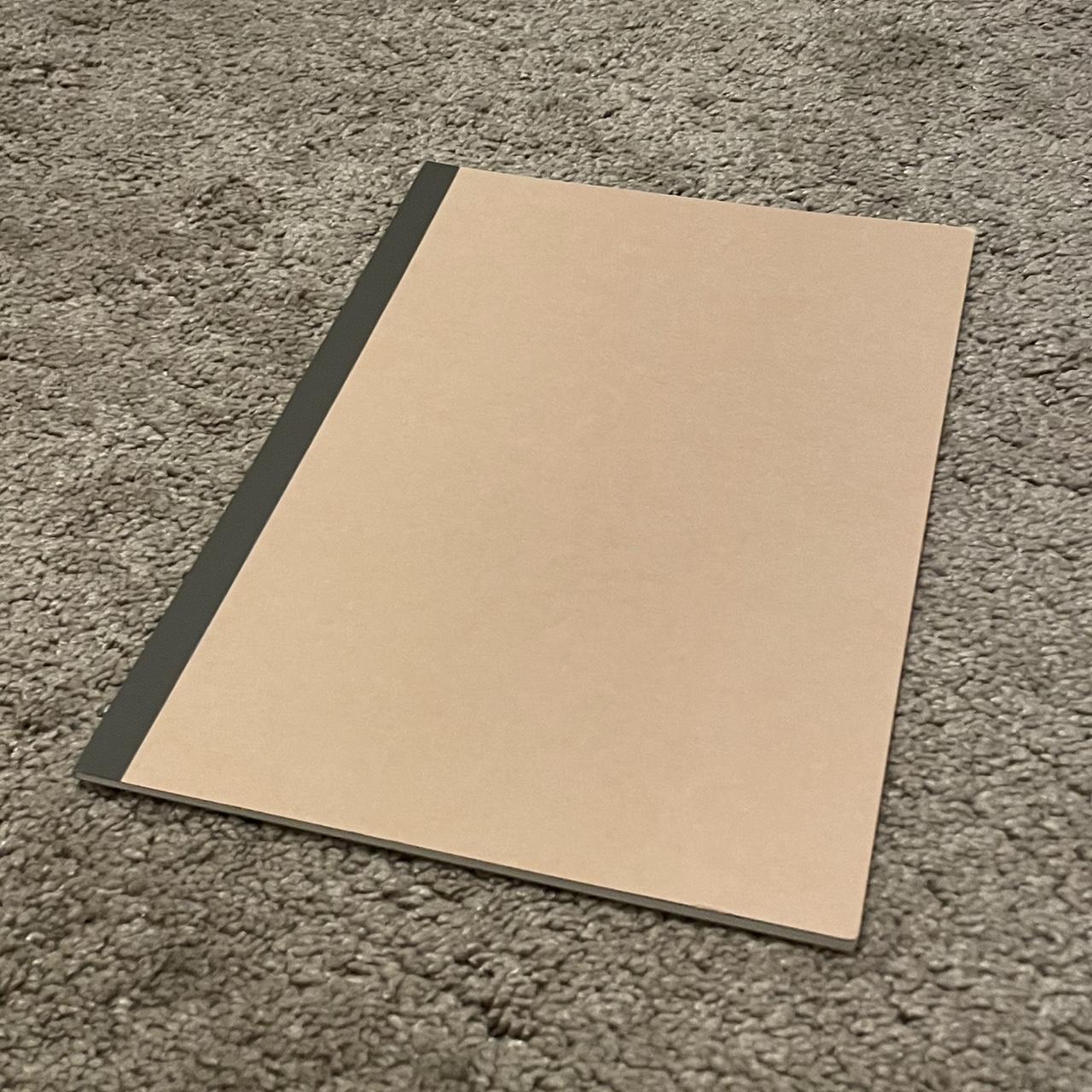 muji like notebooks with colors shown above - Depop