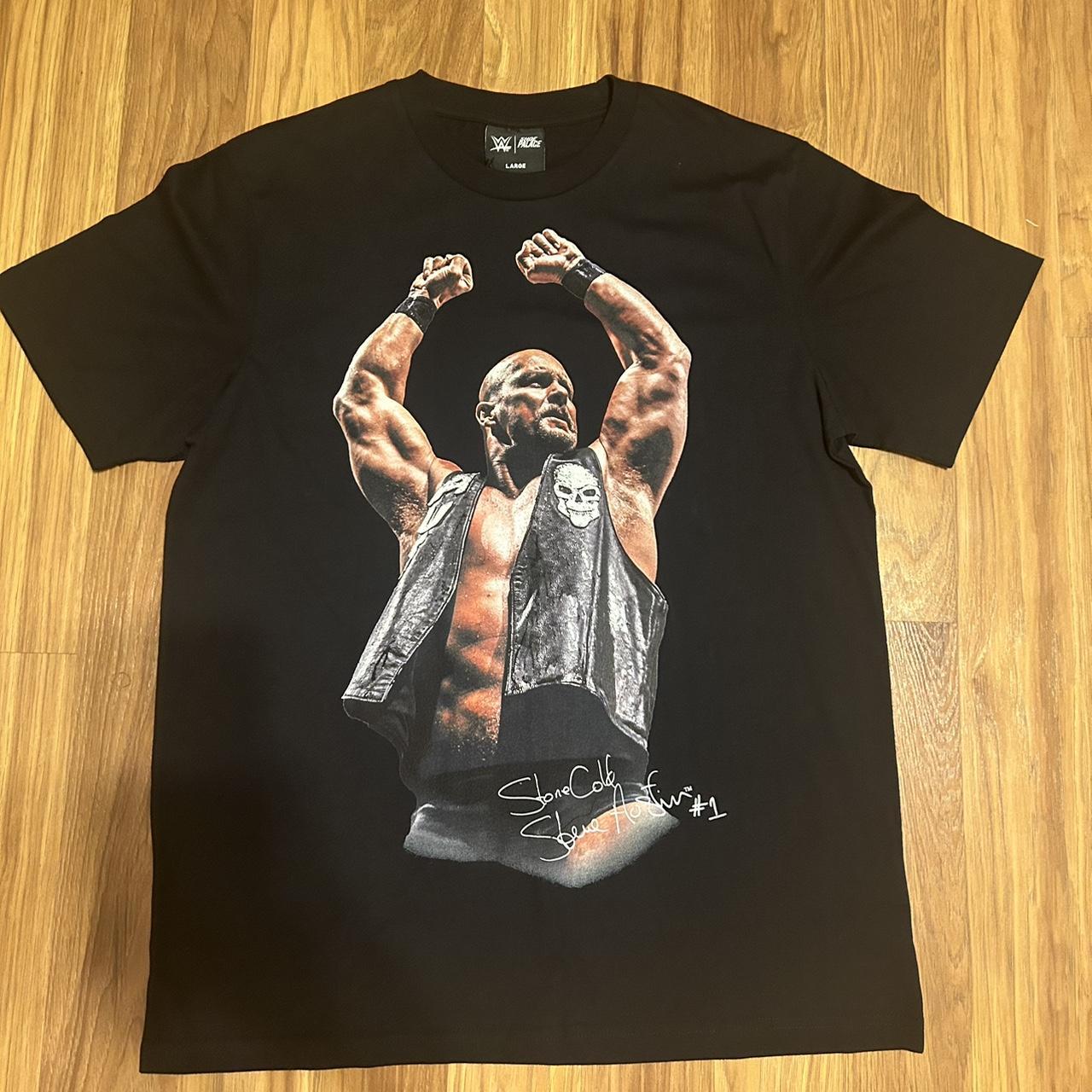 Stone cold graphic Tee Size Large #stonecold... - Depop