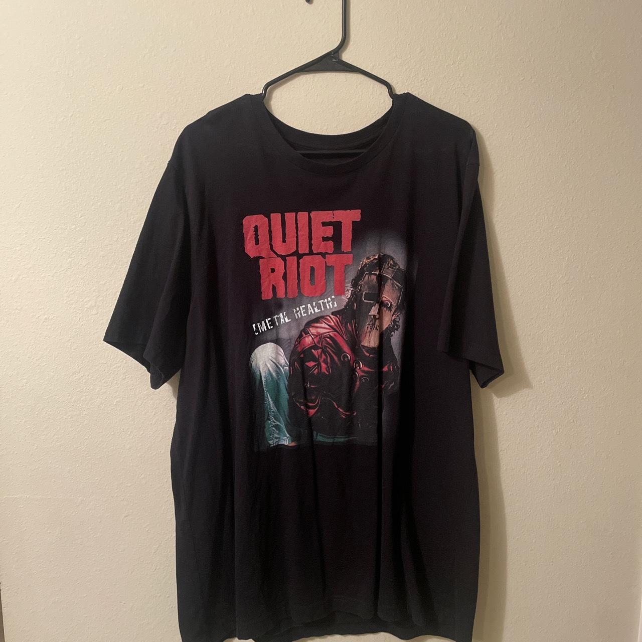 Rare Vintage Quiet Riot T shirt •Size Xl #punk... - Depop