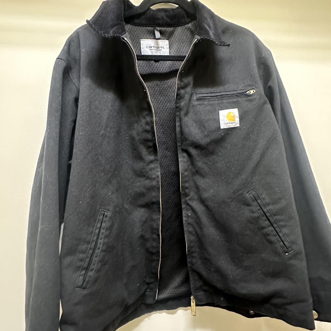 Black Carhartt bomber jacket... - Depop