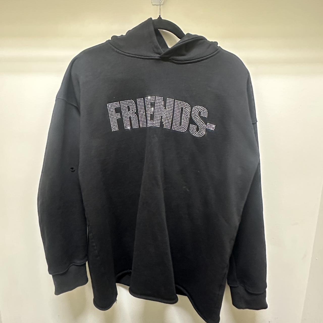 Vlone friends Virgil rare af worn af ripped color... | Depop