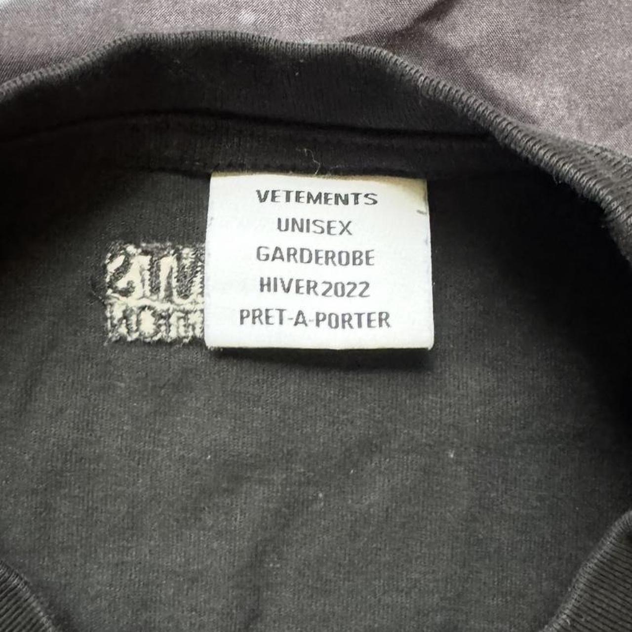 VETEMENTS RESTRICTED TEE Vetements rated r shirt... | Depop