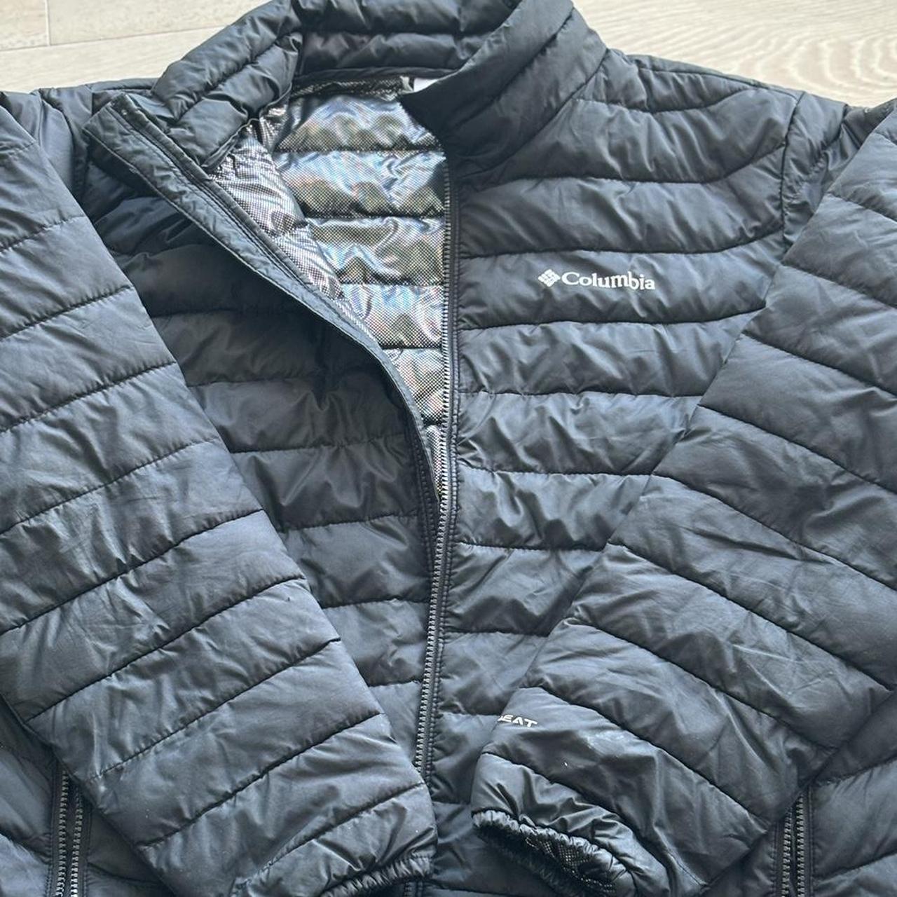 Columbia Men’s Puffer Jacket black L - Depop
