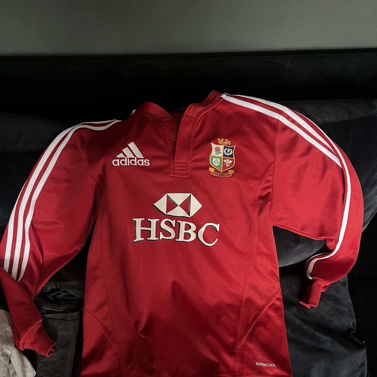 British Lions Authentic Rugby Shirt - Depop