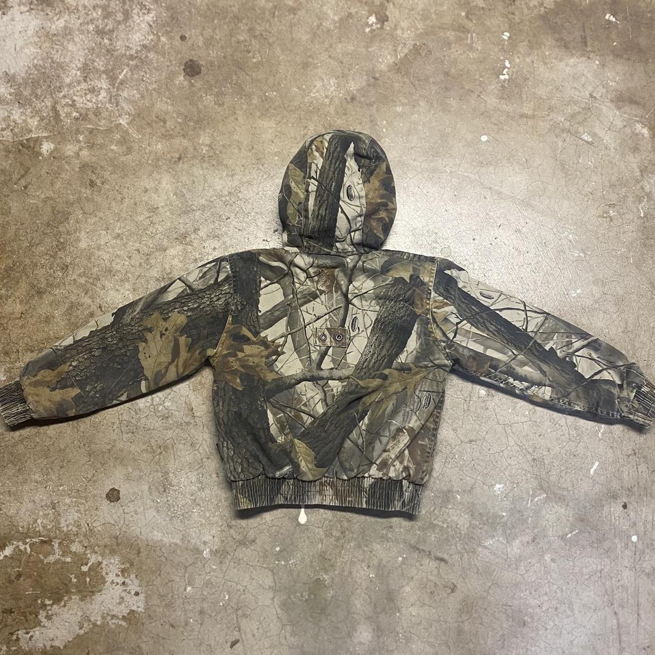 Kids REALTREE jacket Tag is faded, measurements... - Depop