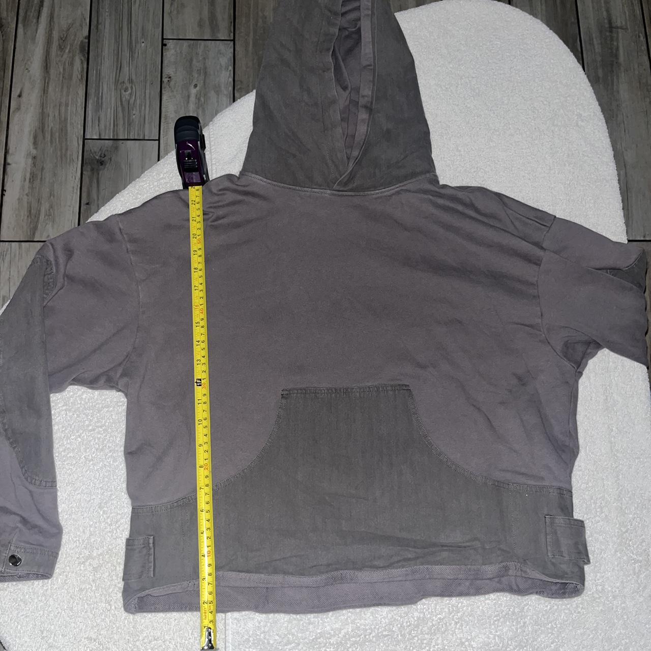 Liquid lagoon adjustable hoodie - Depop