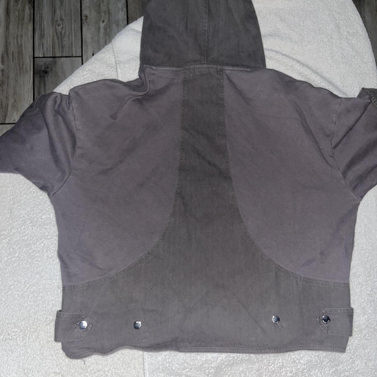 Liquid lagoon adjustable hoodie - Depop