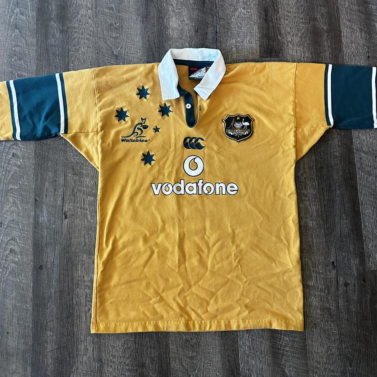 VINTAGE AUSTRALIA RUGBY UNION SHIRT #vintage... - Depop
