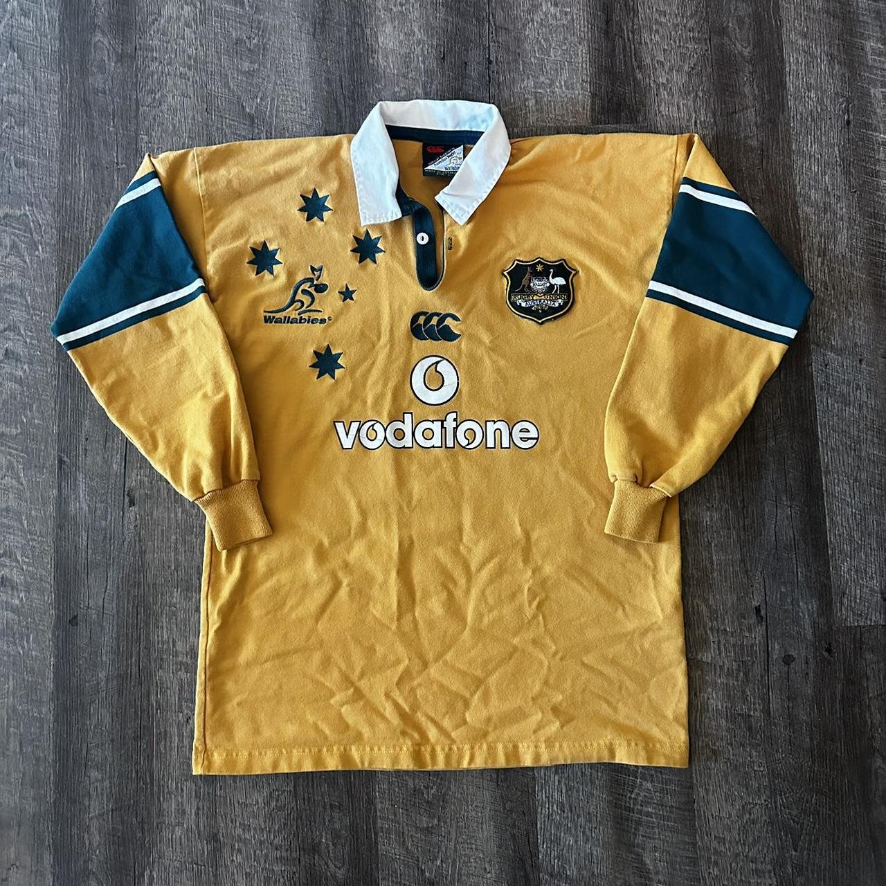 VINTAGE AUSTRALIA RUGBY UNION SHIRT #vintage... - Depop