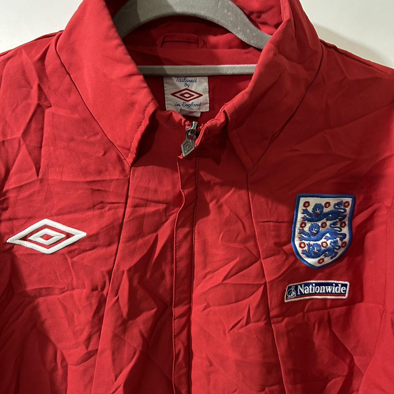 Vintage Umbro x England Windbreaker #Vintage... - Depop