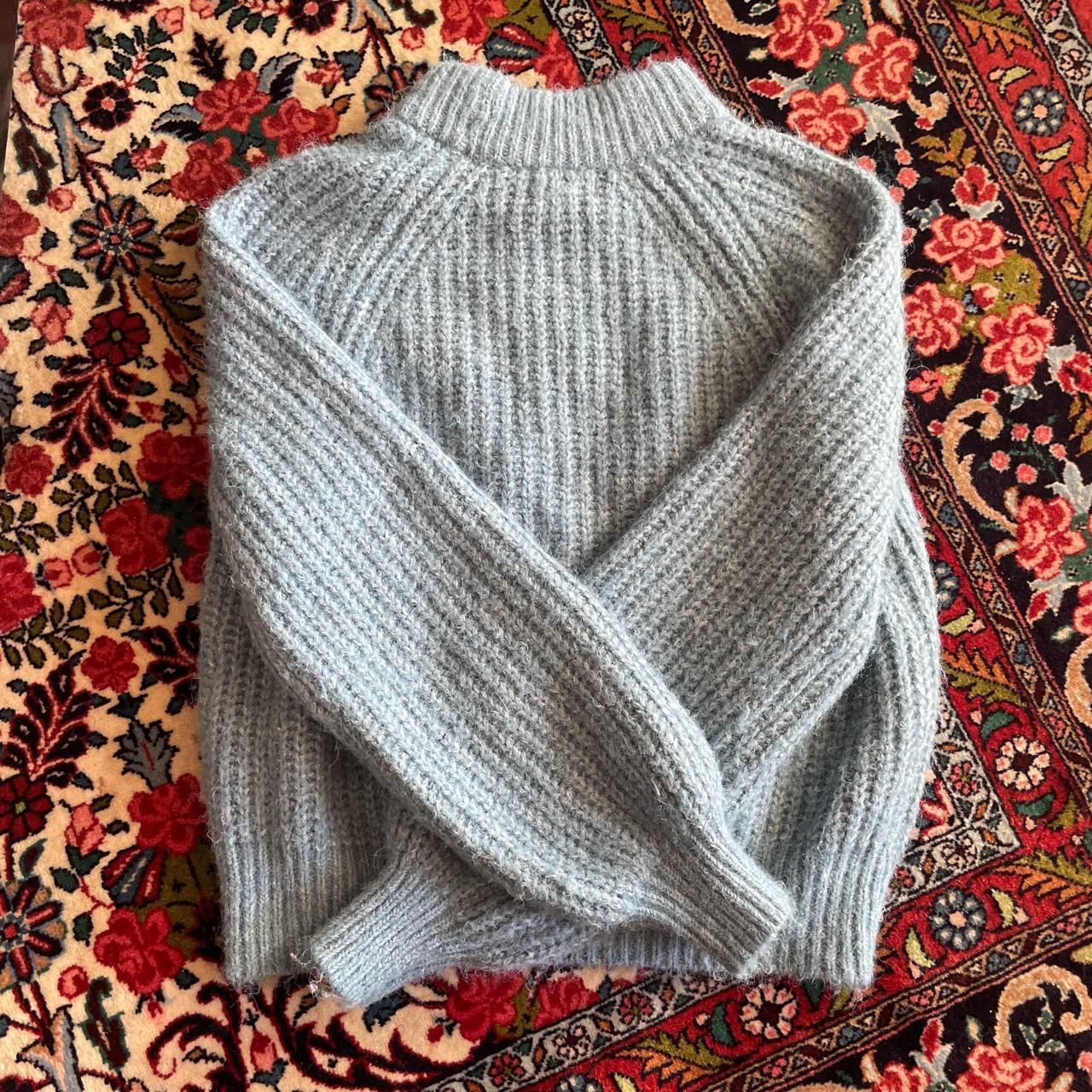 Sweet Blue Cozy Sweater Size: S Universal... - Depop