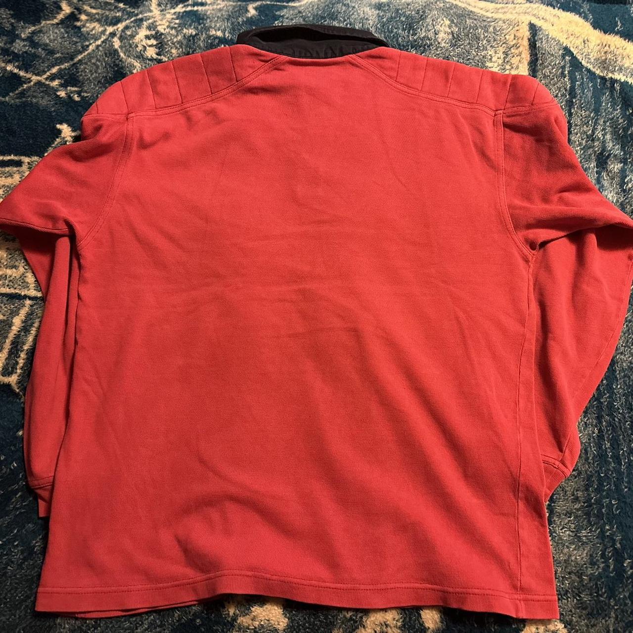 Vintage RM Williams Rugby Polo Shirt Mens Large Red... - Depop