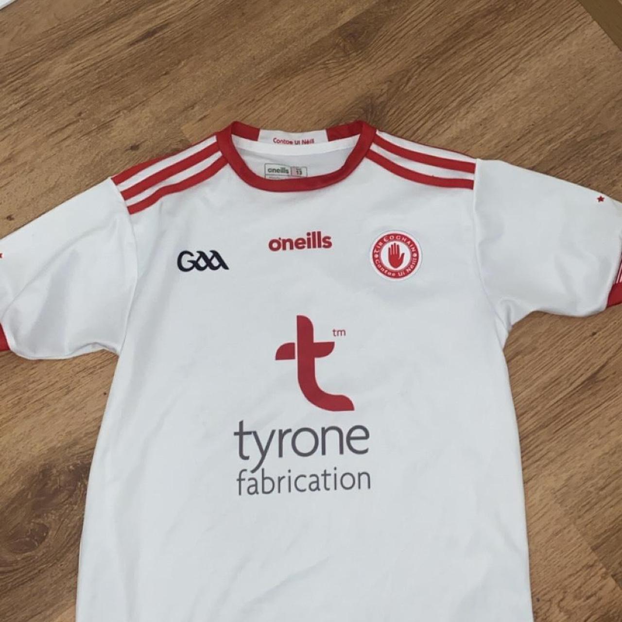 Men’s Tyrone jersey age13/small adult - Depop