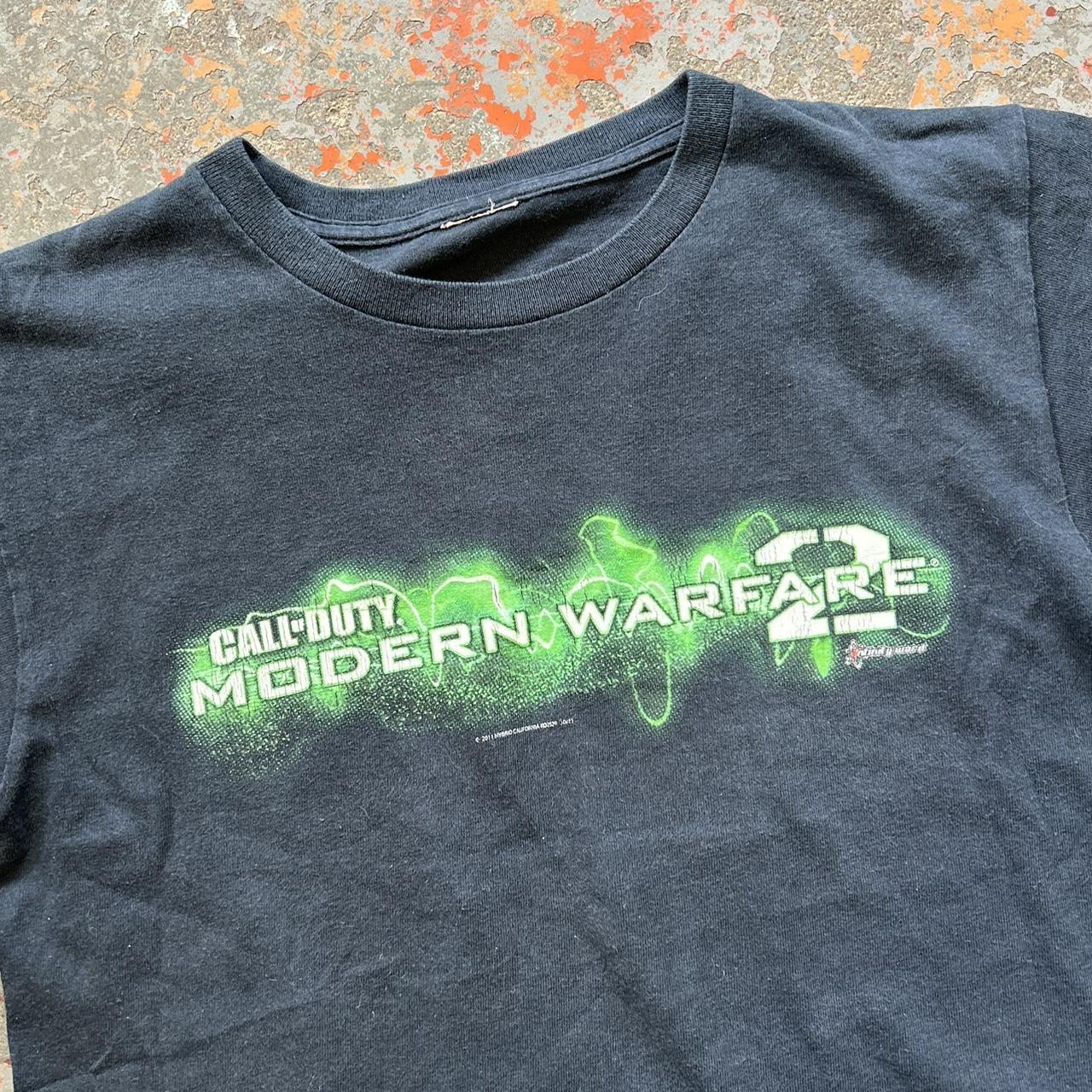 Vintage Modern Warfare 2 T Shirt Vtg COD Tee Gaming... - Depop