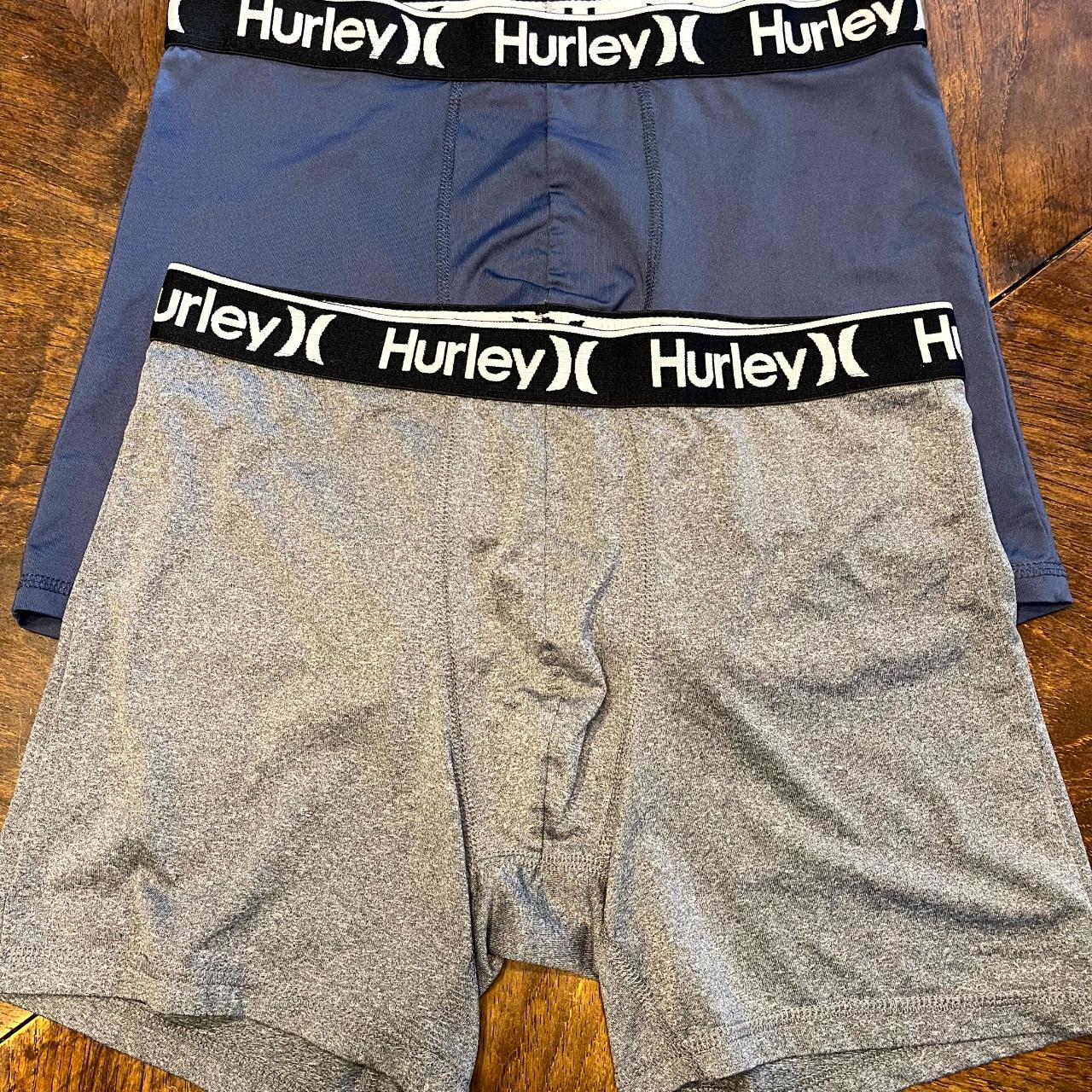 Two Pairs of Men's Underwear Boxer Briefs Hurley... - Depop