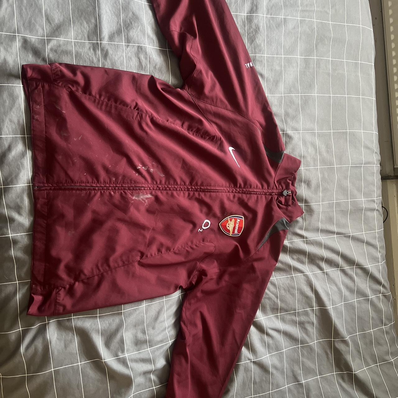 Official 2006 vintage arsenal jacket Lots of stains... - Depop
