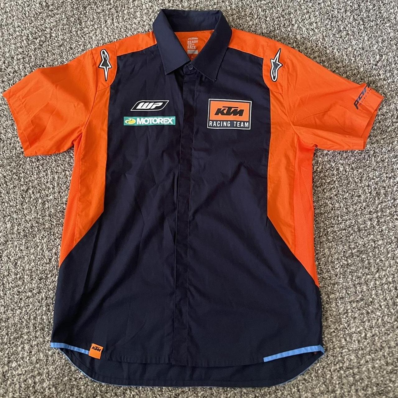 KTM Ready To Race pitcrew button up shirt Size... - Depop