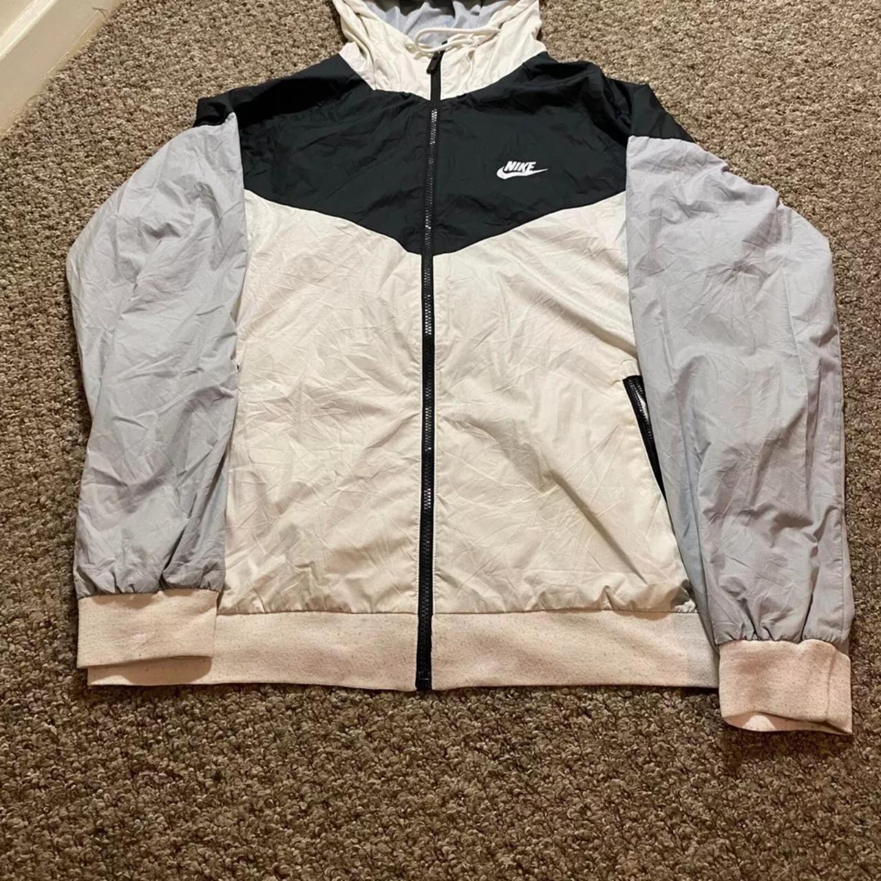 NIKE Retro Windbreaker Jacket Size L Mens Full Zip... - Depop