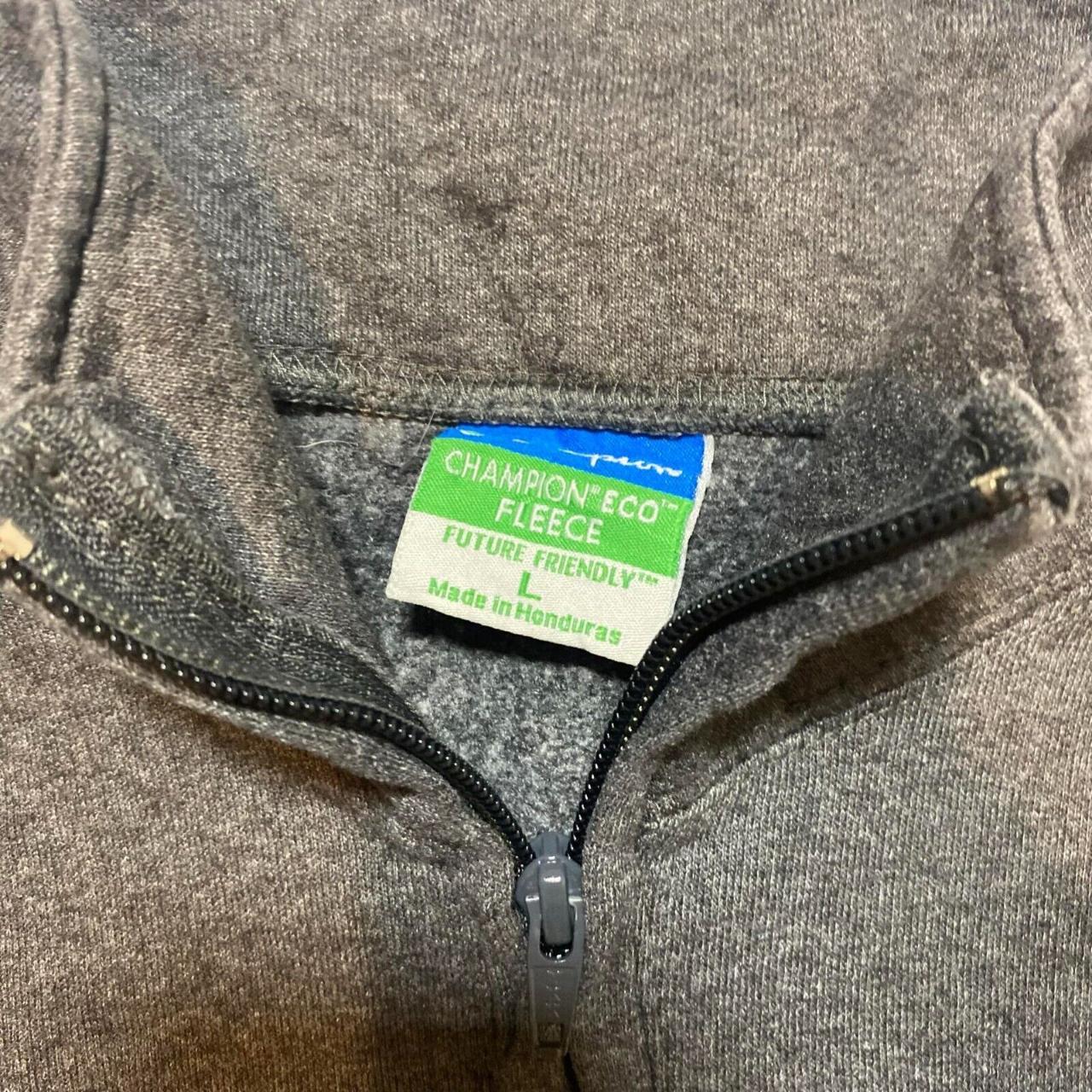 Vintage Champion UNH Wildcats 1/4 Zip Jumper. Mens... - Depop