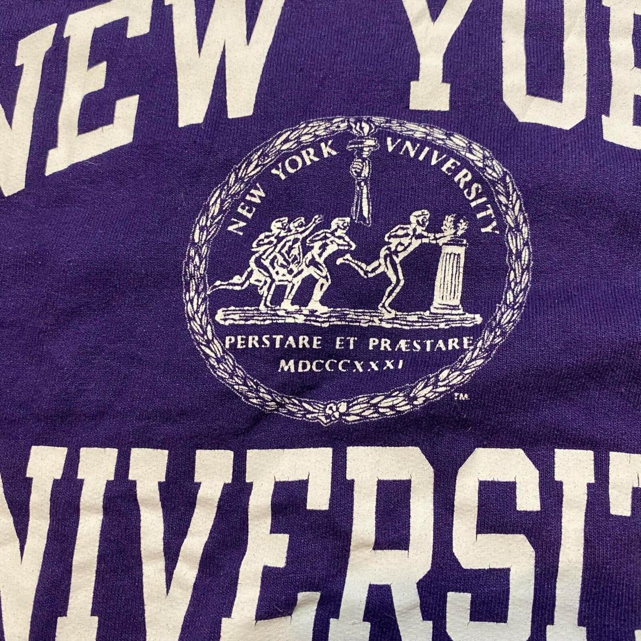 Rare Vintage New York University NYU Champion... - Depop