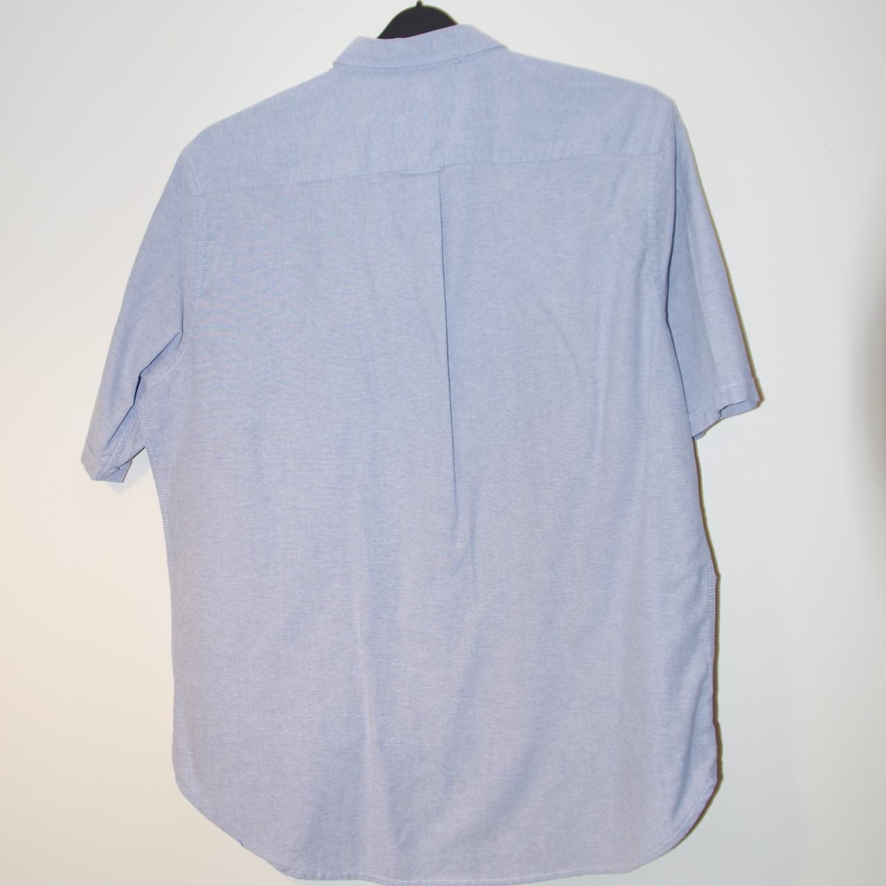 James Pringle Collard Button-Up Short Sleeve Shirt... - Depop