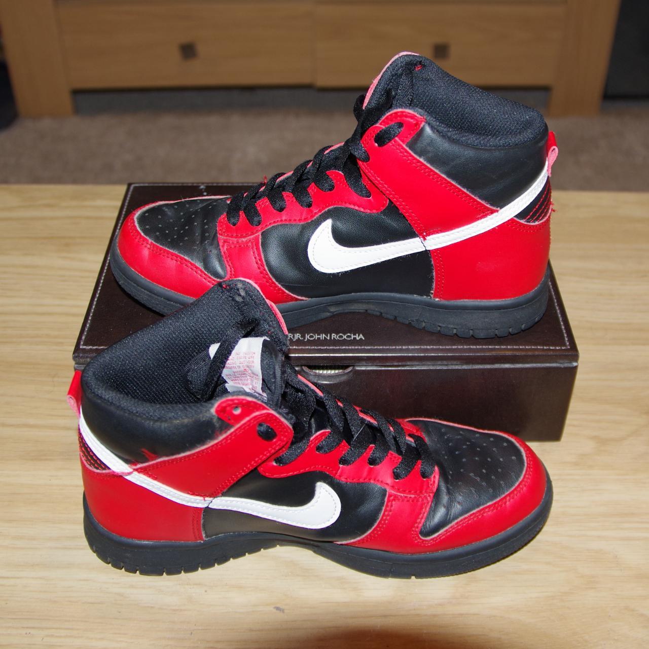 Nike Dunk High "Deadpool (GS)" UK Junior 5 - No... | Depop