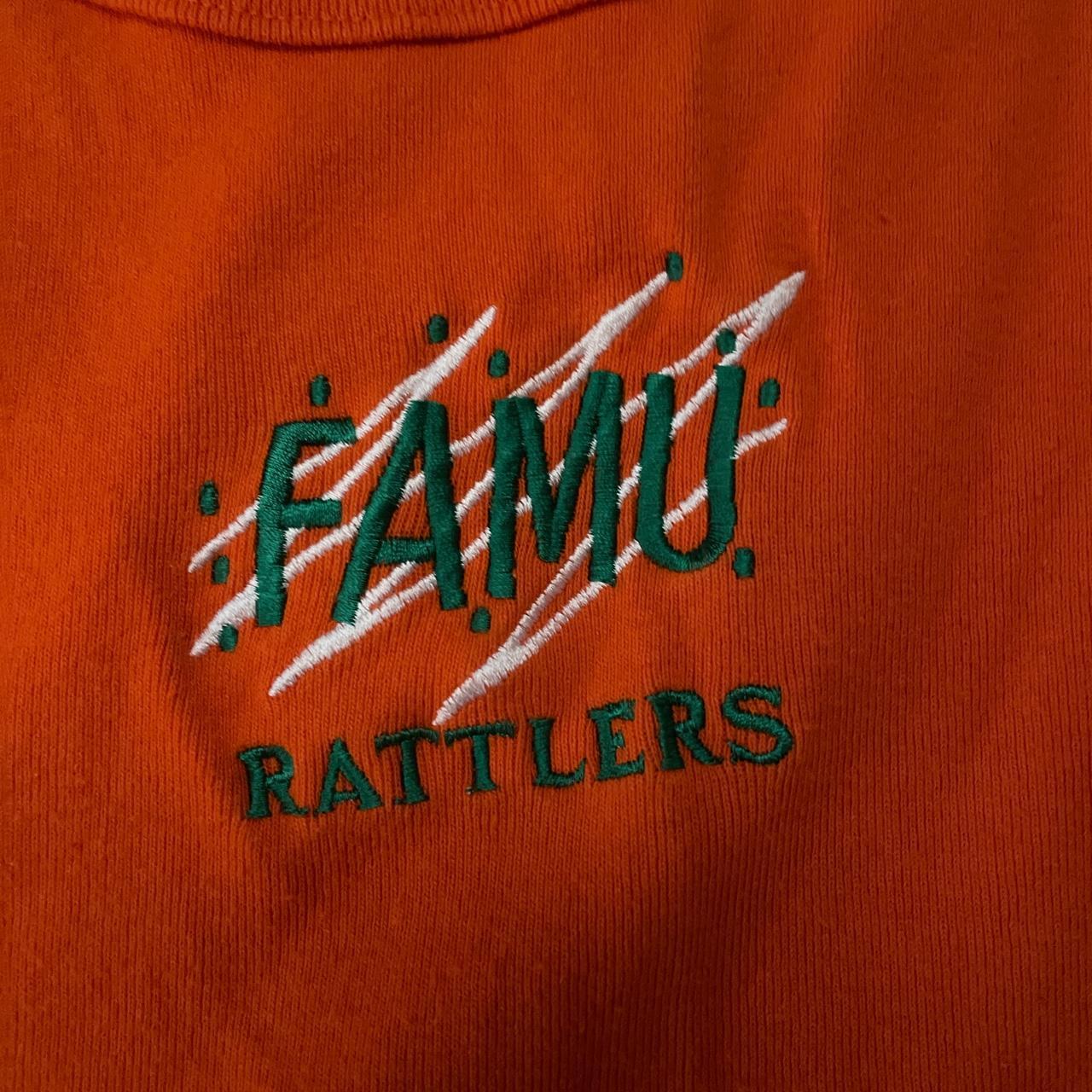 baby doll tee by jensen, baby FAMU tee. women’s size... - Depop