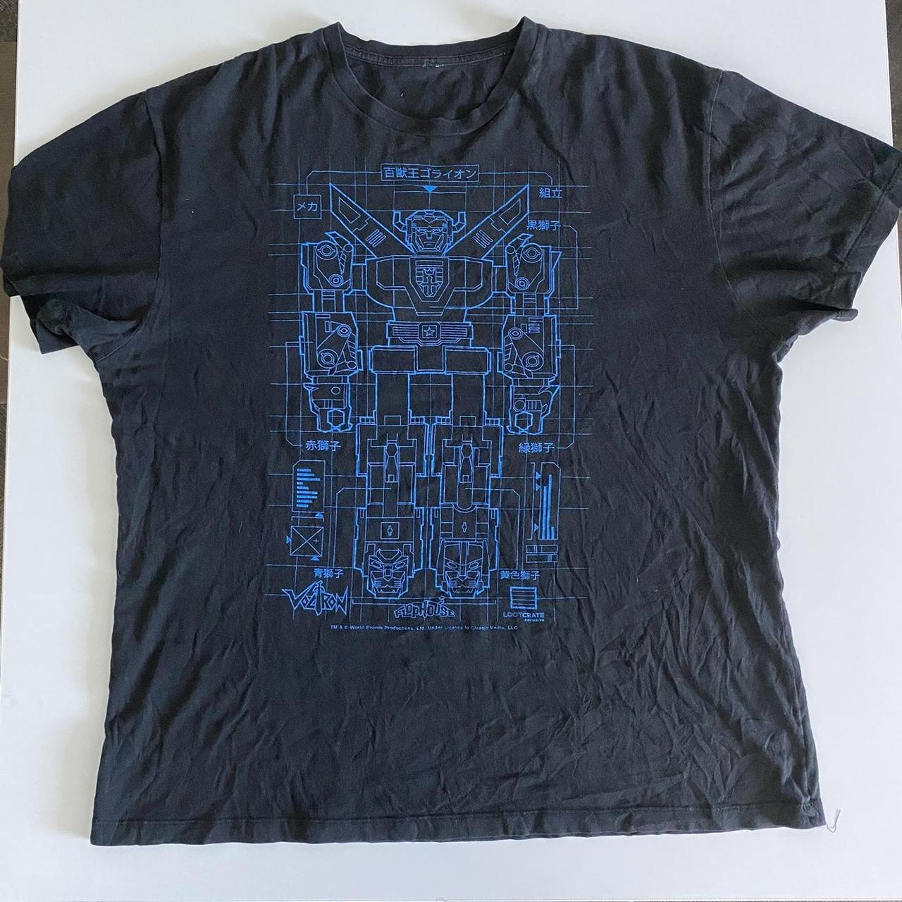 Lootcrate VOLTRON Transformers Blueprint Diagram... - Depop