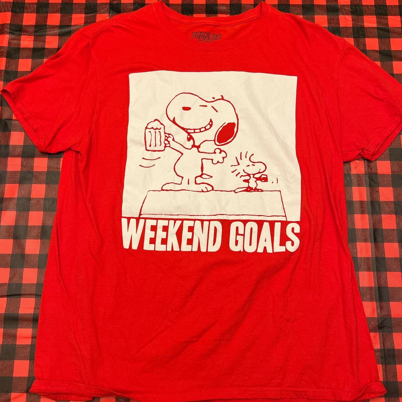 Peanuts Snoopy and Woodstock Shirt Cute and fun... - Depop