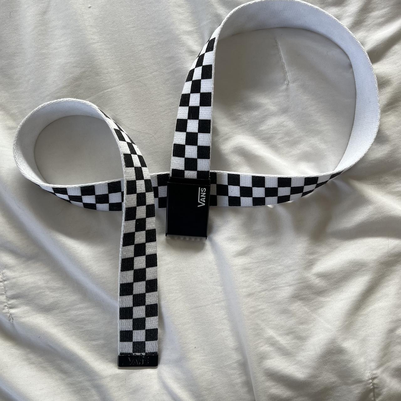 Vans checkered belt. Barley used not my style... - Depop