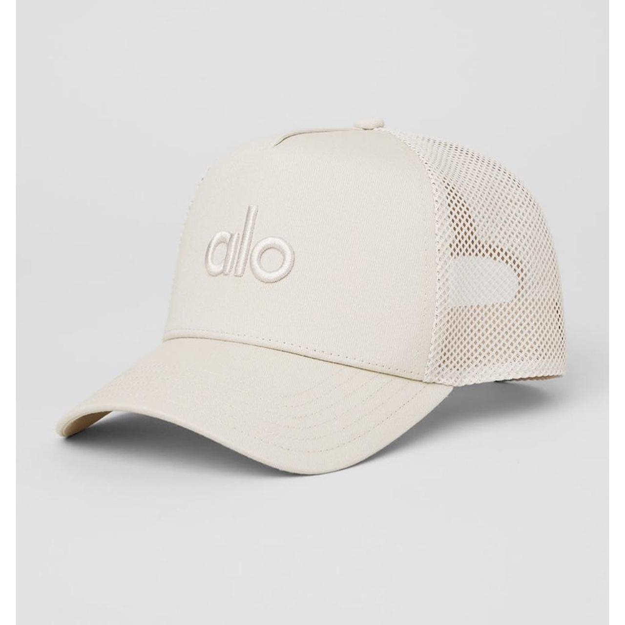 Alo Yoga District Trucker Hat - Bone bone, trucker... | Depop