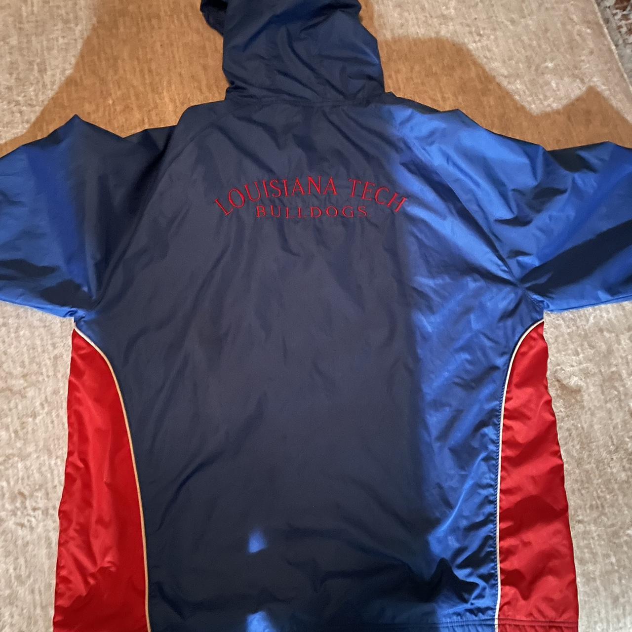 Louisiana Tech Bulldogs college windbreaker jacket | Depop