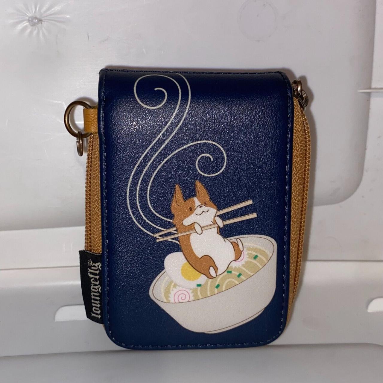 Loungefly Corgi Ramen Food Card Wallet Rare... - Depop