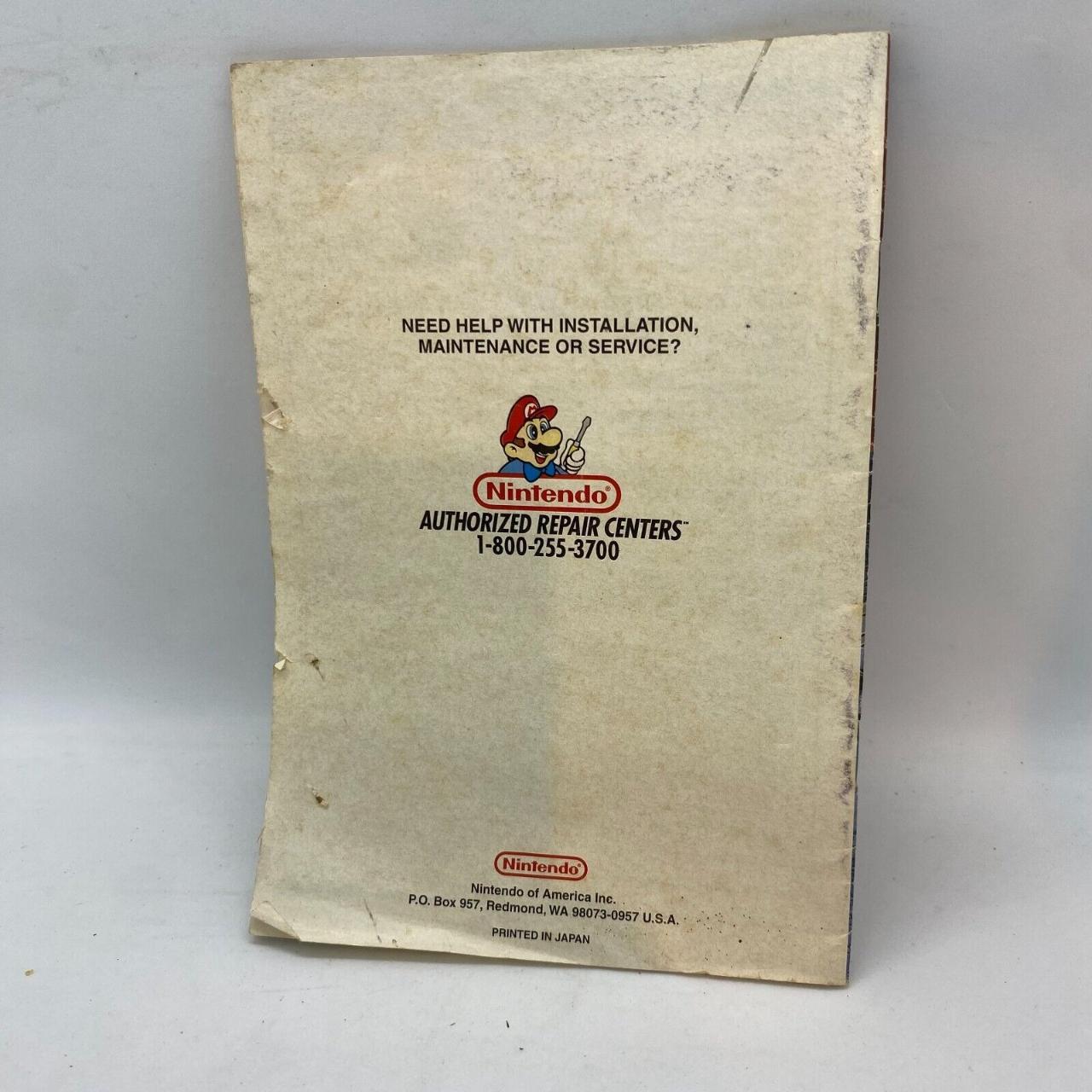 Super Mario 64 Nintendo 64 N64 Video Game Manual... - Depop