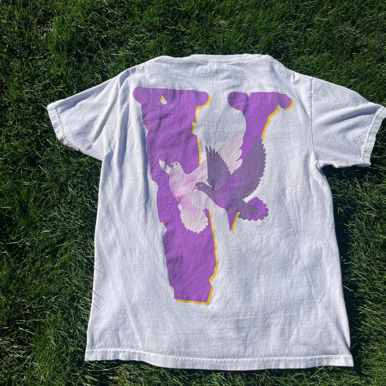 Large white Vlone Nav shirt, #vlone - Depop