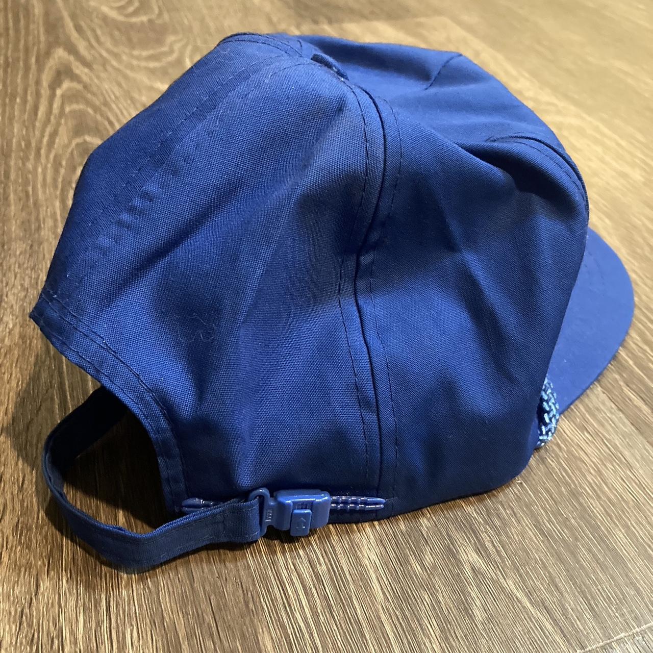 Vtg blue panel hat Super clean hat with good color... - Depop