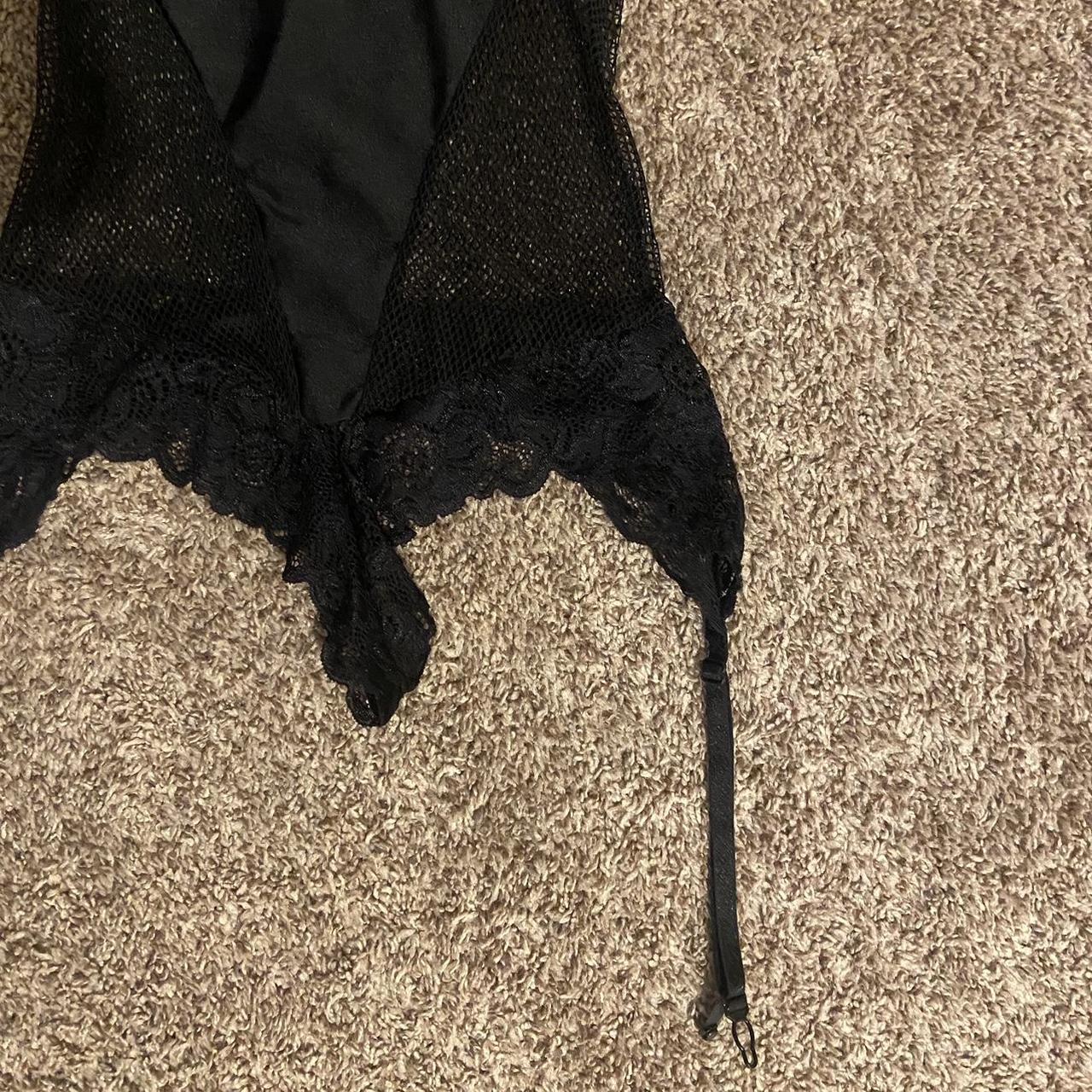 MESH ONSIE LINGERIE WITH GARTERS #lingerie #mesh... - Depop