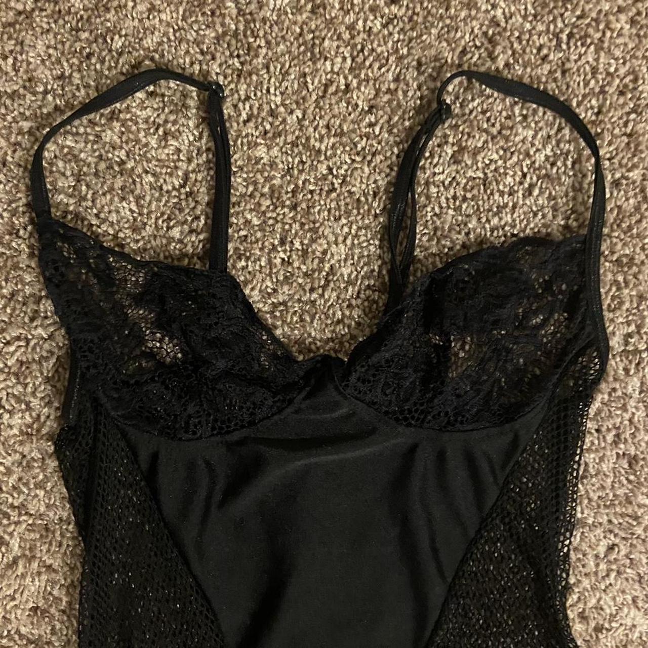 MESH ONSIE LINGERIE WITH GARTERS #lingerie #mesh... - Depop