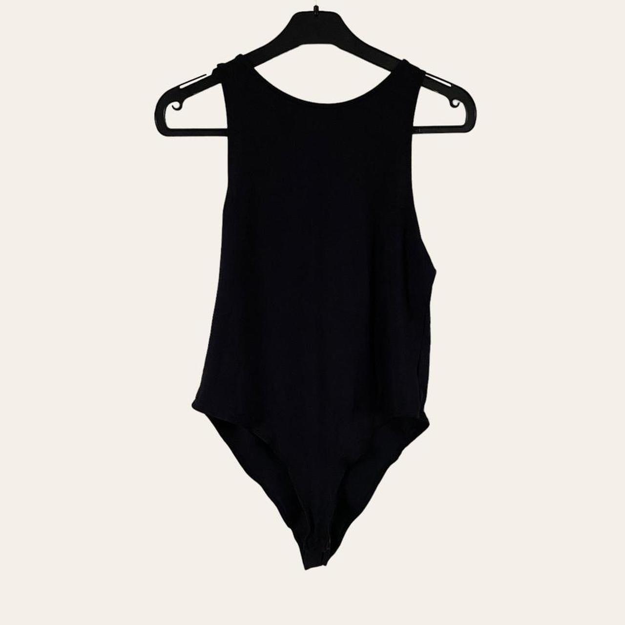 Primark Black Bodysuit Slinky Skims Style... | Depop