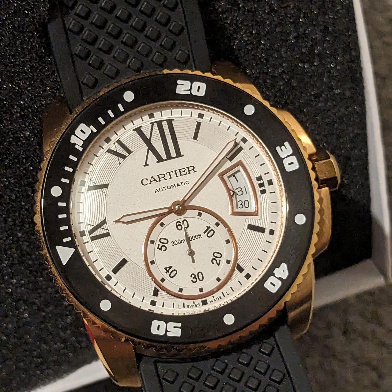 Cartier Divers Watch - Depop