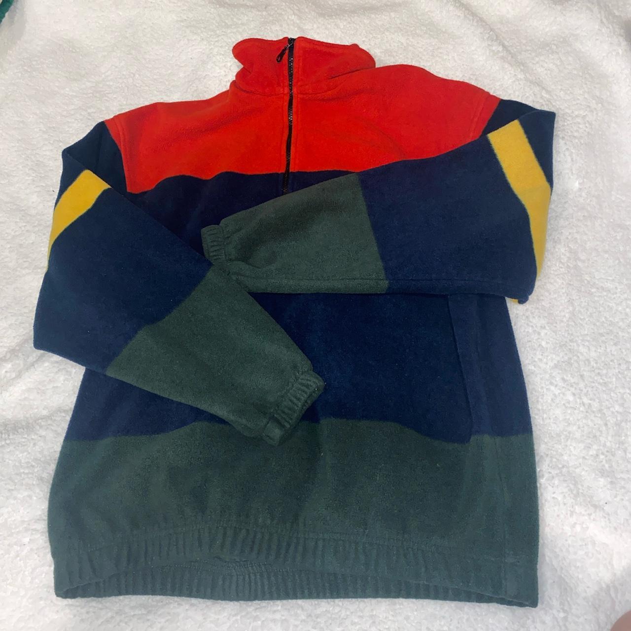 Large vintage ford racing fleece quarter zip.... - Depop