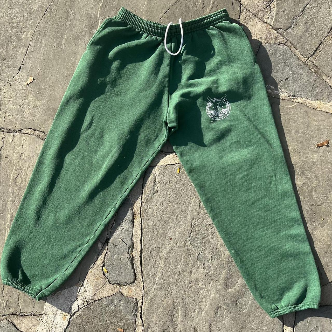 VTG 90s Lee heavyweight sweatpants. Margate NJ beach... - Depop