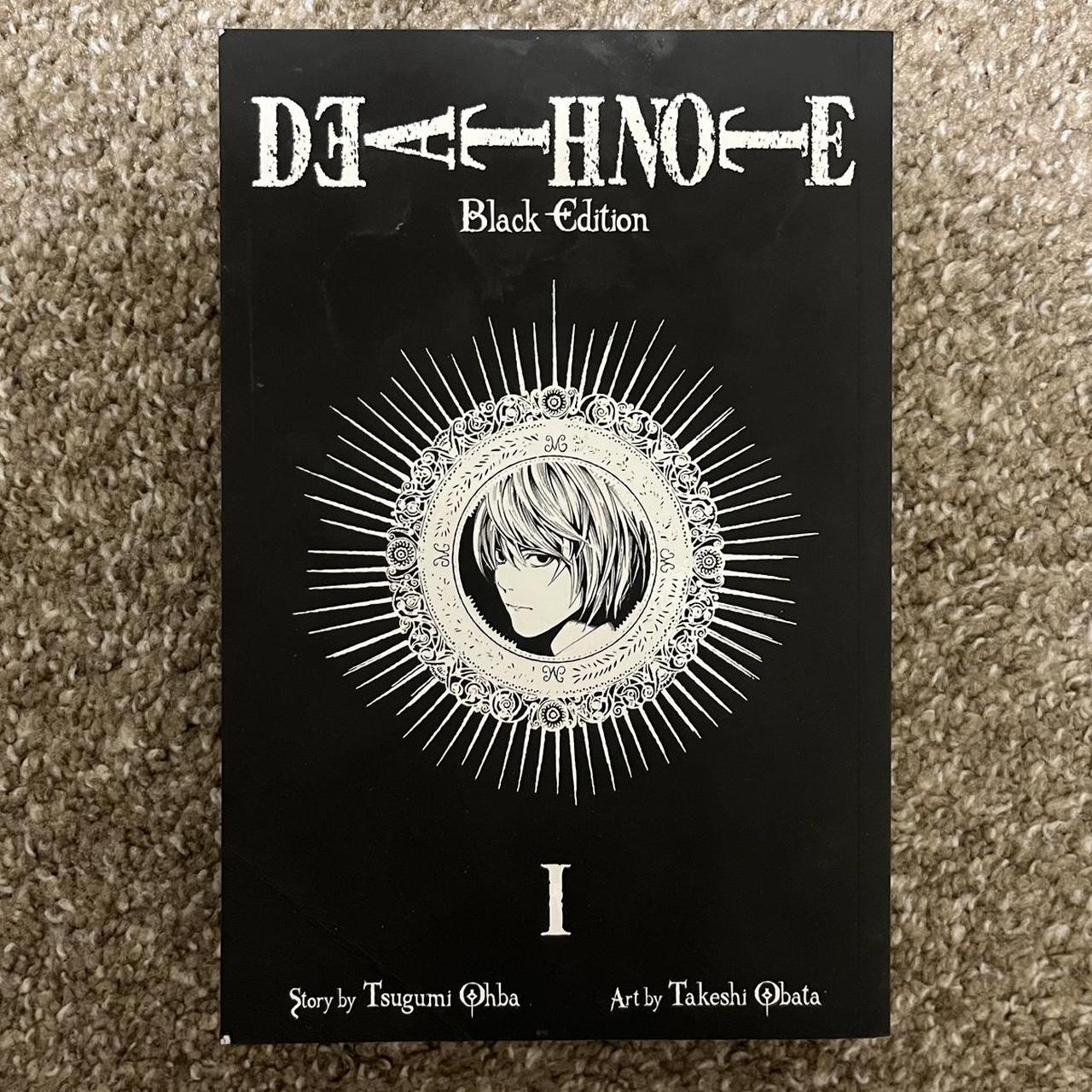 Death Note Volume 1 Black Edition manga book Price... - Depop