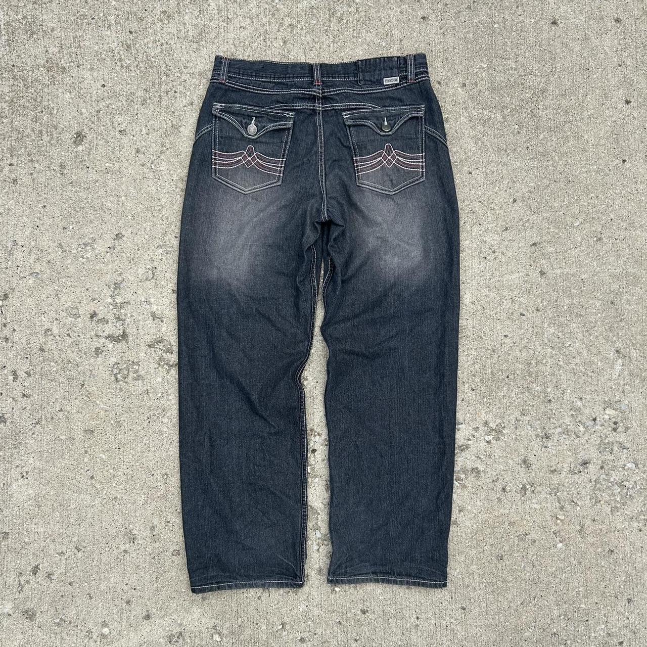 🧨 y2k Mecca jeans 🧨 sz 36x34 🧨 #y2k #mecca #pinkman - Depop