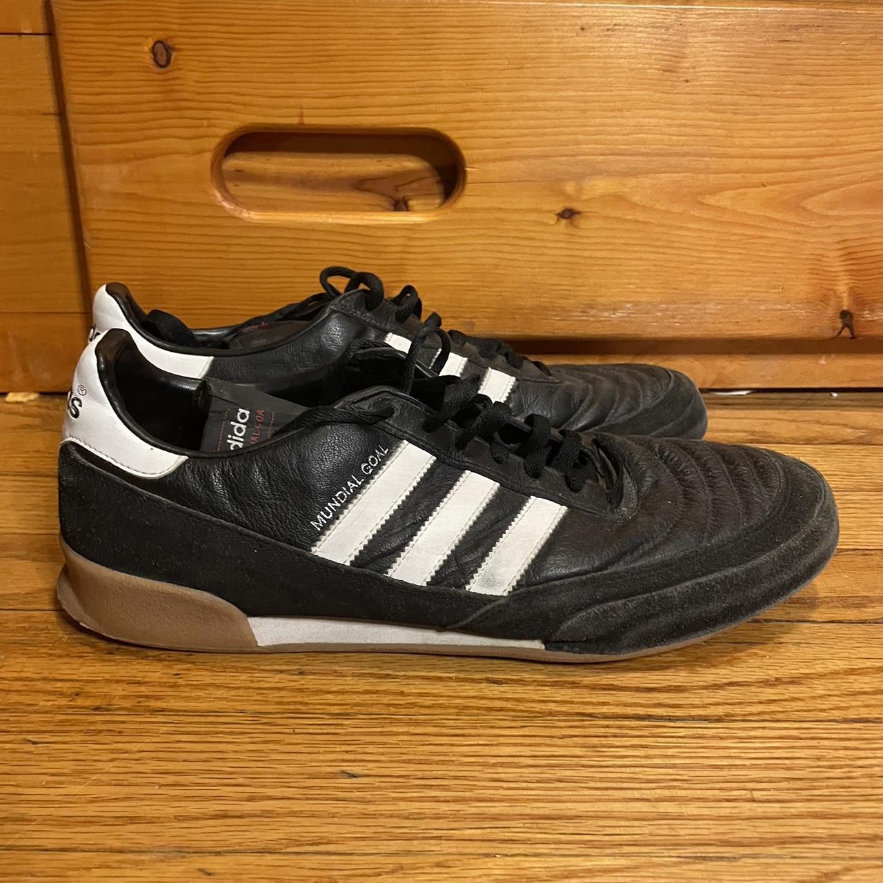 Adidas mundel goal Size 13 Used Lots of wears left - Depop