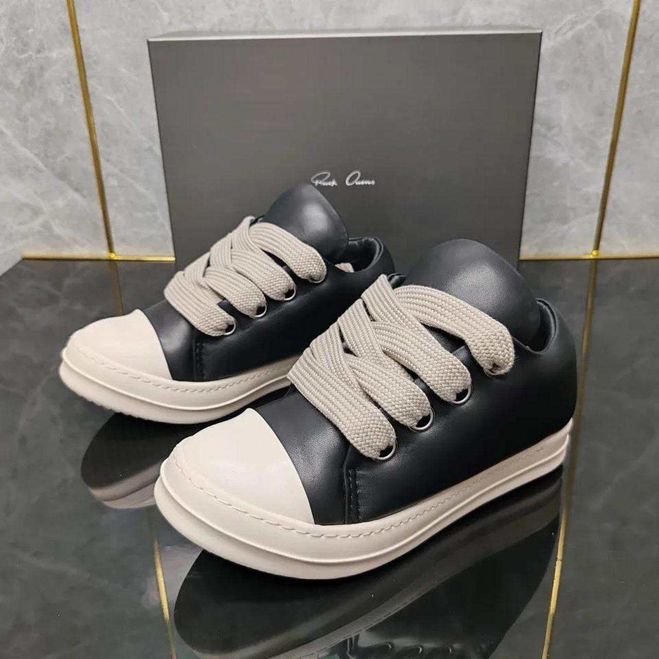 Brand new chunky Rick owens jumbo lace With box and... - Depop