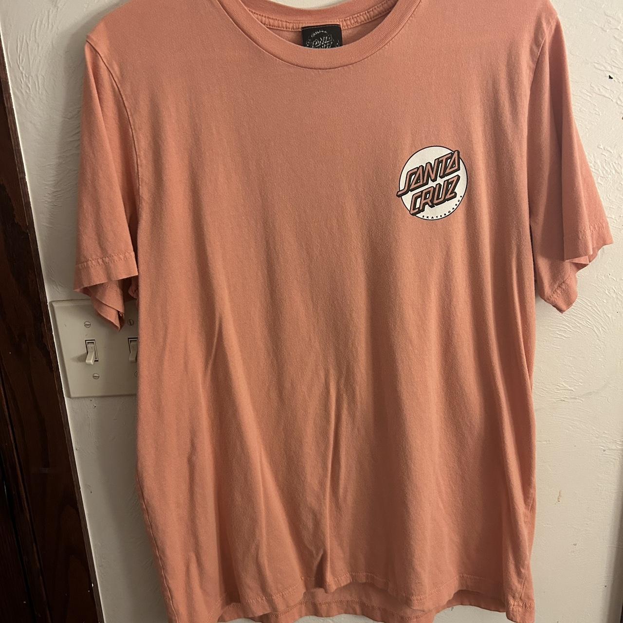 Women’s large Santa Cruz tee - worn 3-4 times -fits... - Depop
