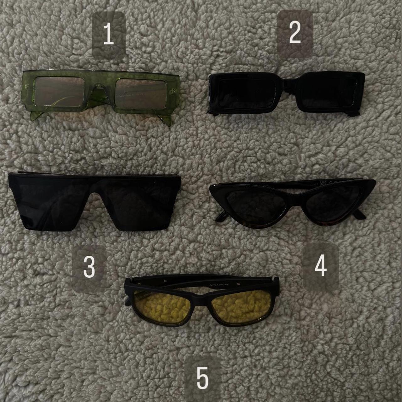 Selling these 5 sunglasses #sunglasses #glasses #shades - Depop