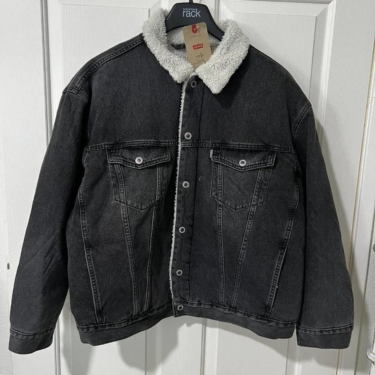 Levies Silvertab Sherpa lined jean jacket - Depop
