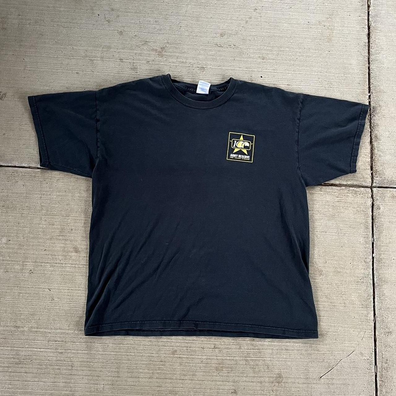 I SHIP SAME DAY/NEXT DAY vintage 2008 army tee, high... - Depop